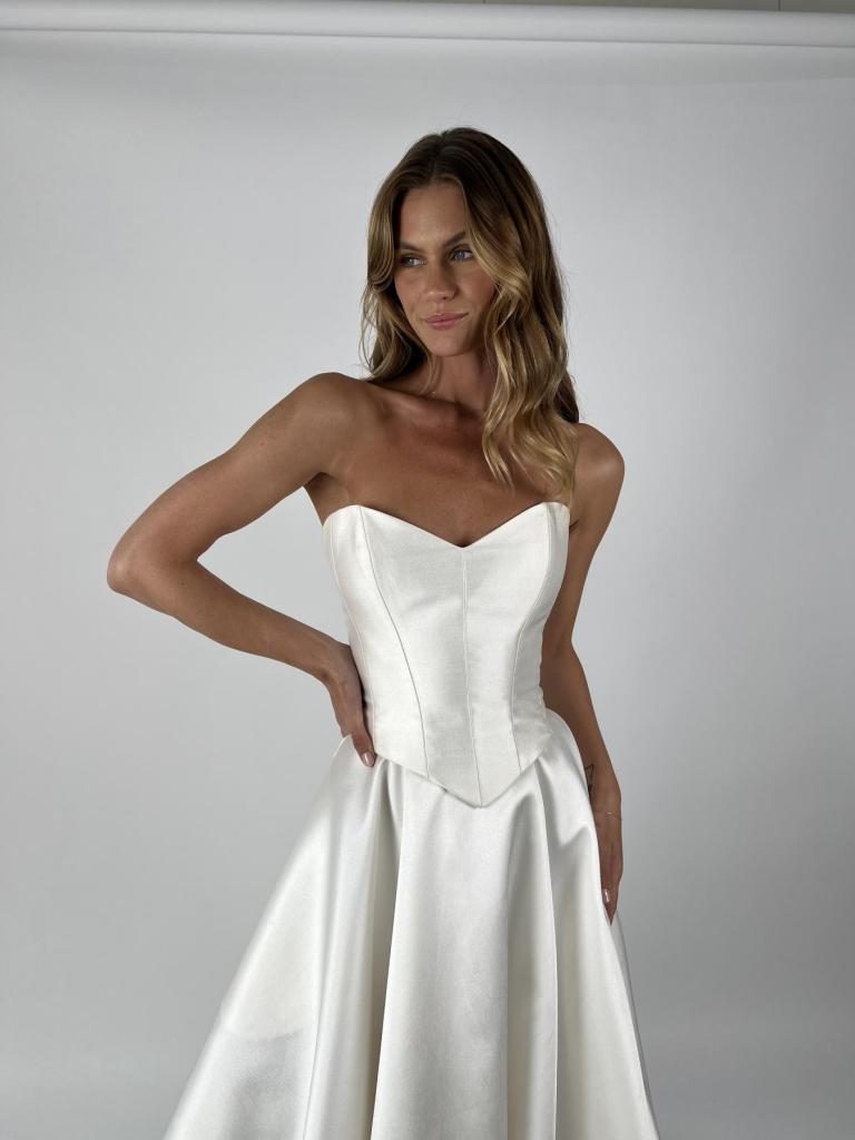 Basque Waist Wedding Dresses & Gowns | KWH Bridal