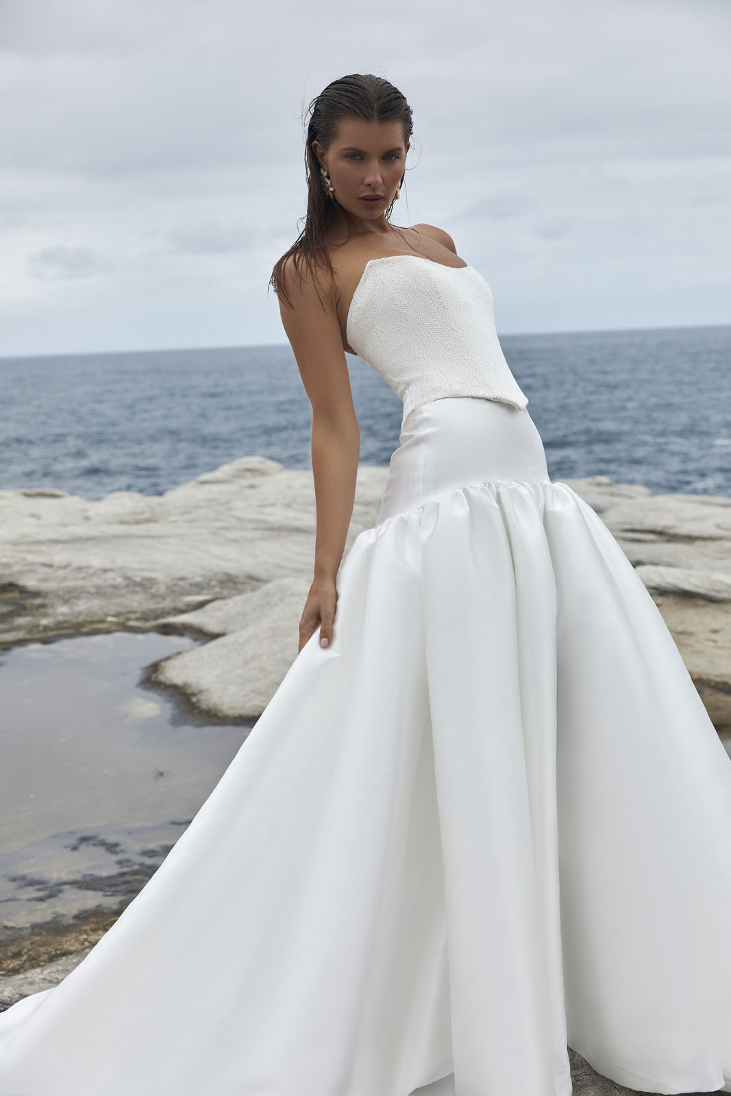 Basque Waist Wedding Dresses & Gowns | KWH Bridal