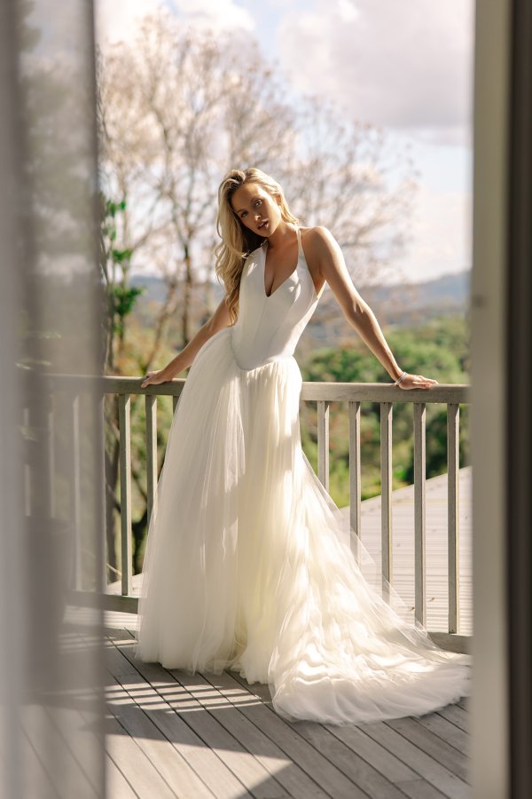 Basque Waist Wedding Dresses & Gowns | KWH Bridal
