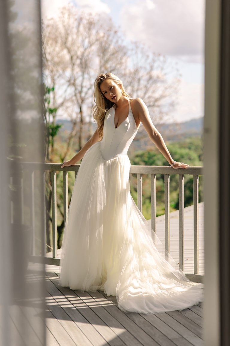 Basque Waist Wedding Dresses & Gowns | KWH Bridal